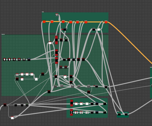ArtStation - Stylized Red Metallic Texture - Substance Designer | Game Assets