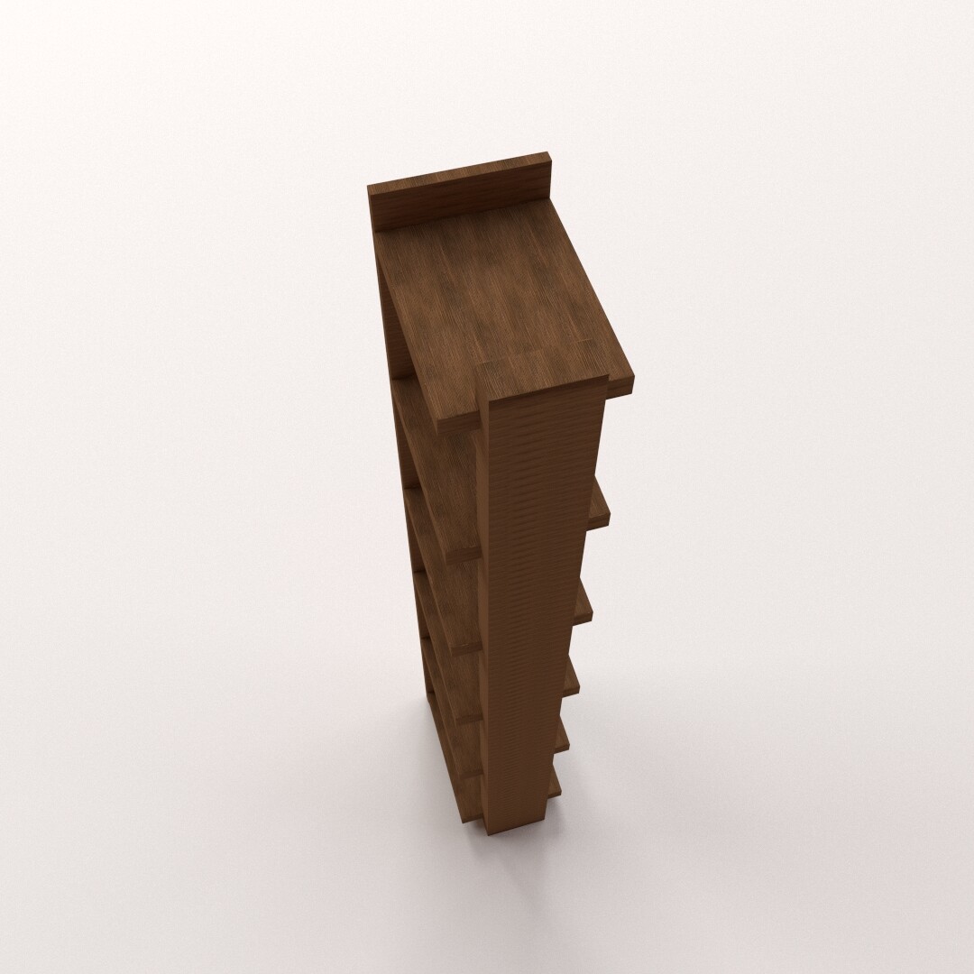 ArtStation - Bookshelf v3 | Game Assets