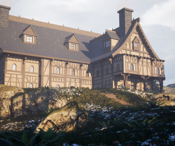 ArtStation - Tavern Modular Kit | Game Assets