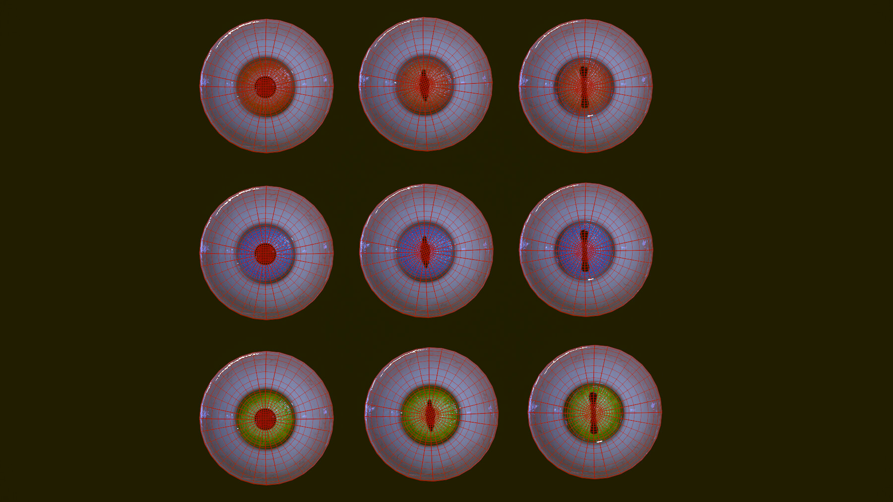 ArtStation - Eyeballs Pack - Real Time/3D Assets/4K Textures/Files(MB ...