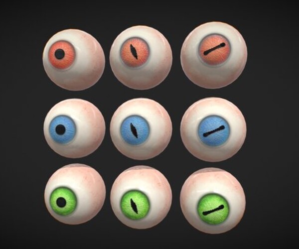 ArtStation - Eyeballs Pack - Real Time/3D Assets/4K Textures/Files(MB ...