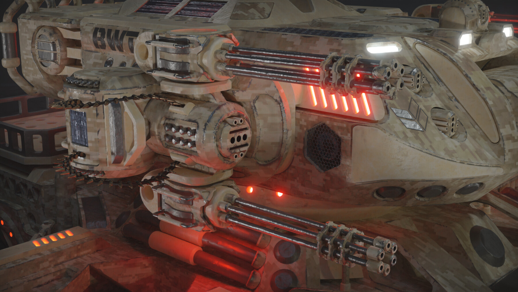 ArtStation - BWT - MK II | Game Assets