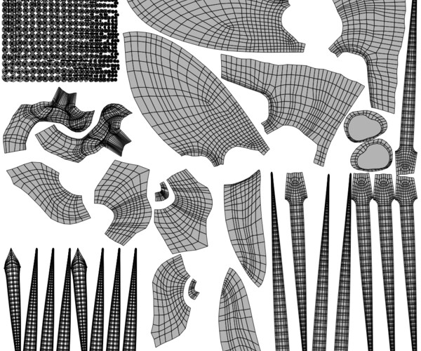 ArtStation - Octopus Base Mesh | Game Assets