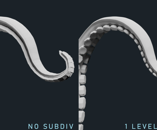 ArtStation - Octopus Base Mesh | Game Assets