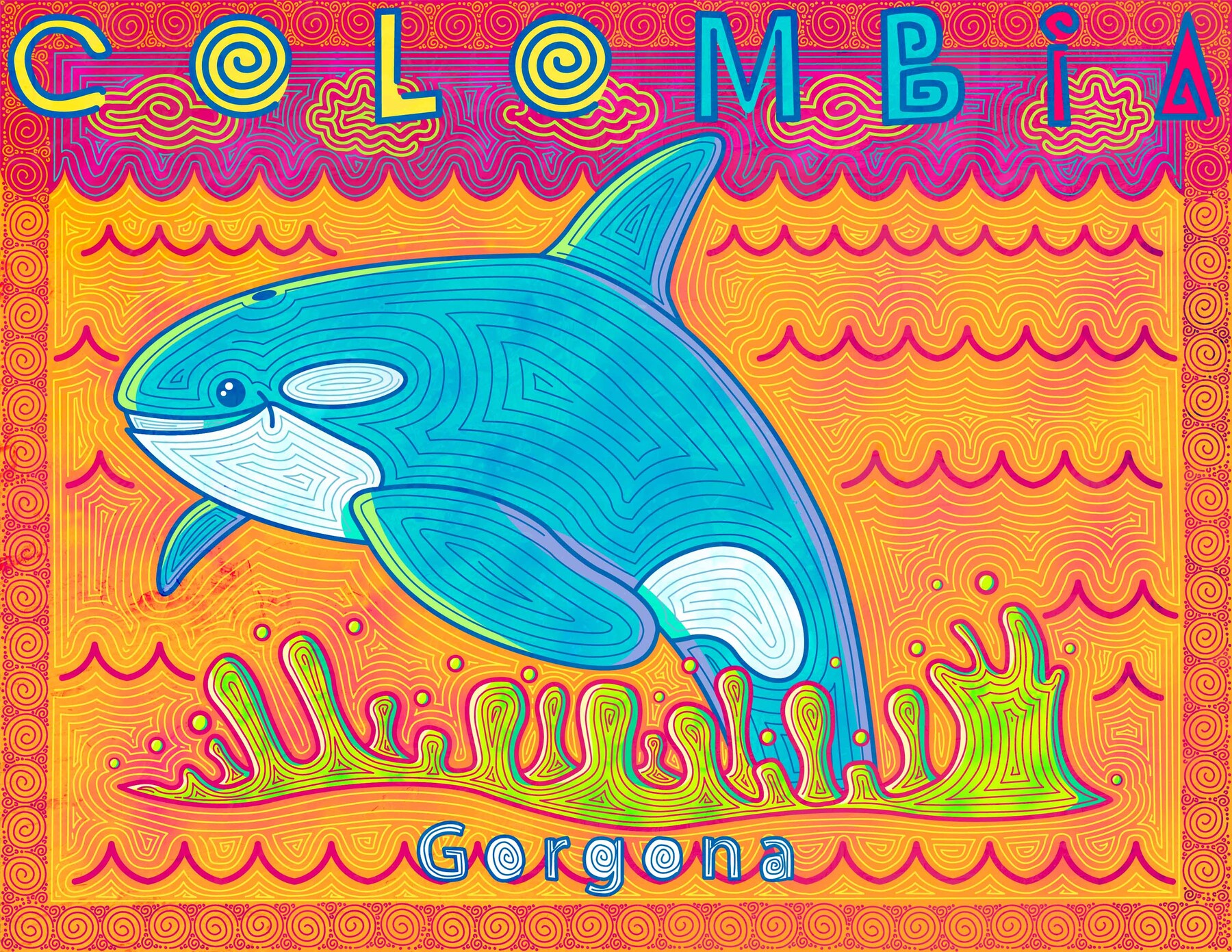 ArtStation - Colombian Mola Art - Arte Mola Colombiano | Artworks