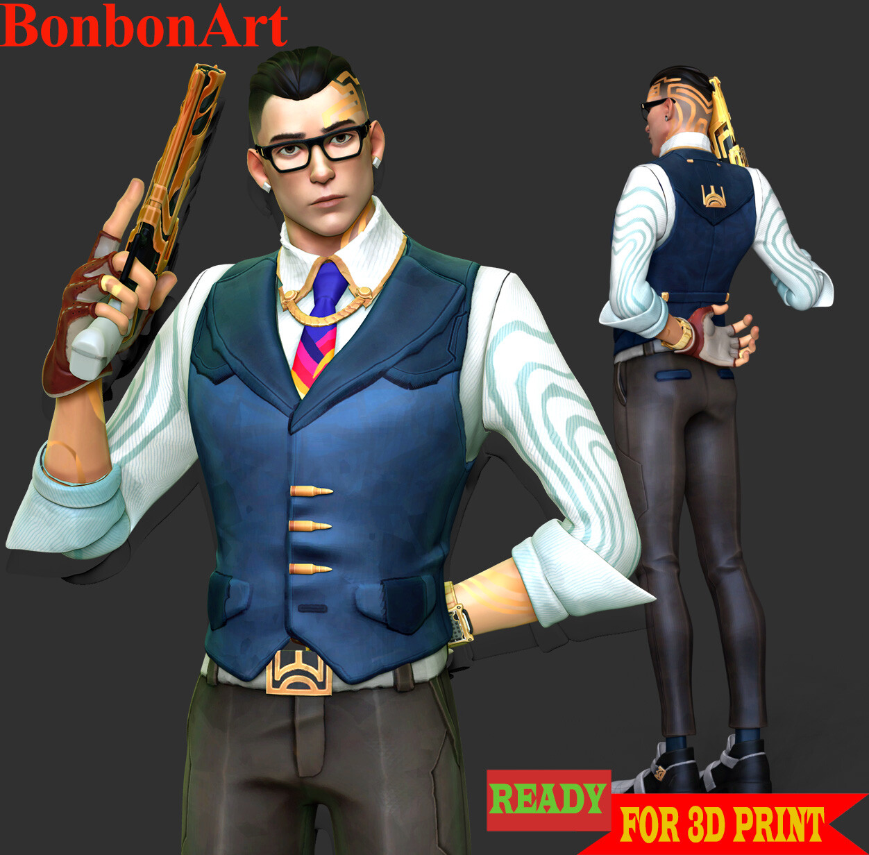 ArtStation - Chamber - Valorant | Resources