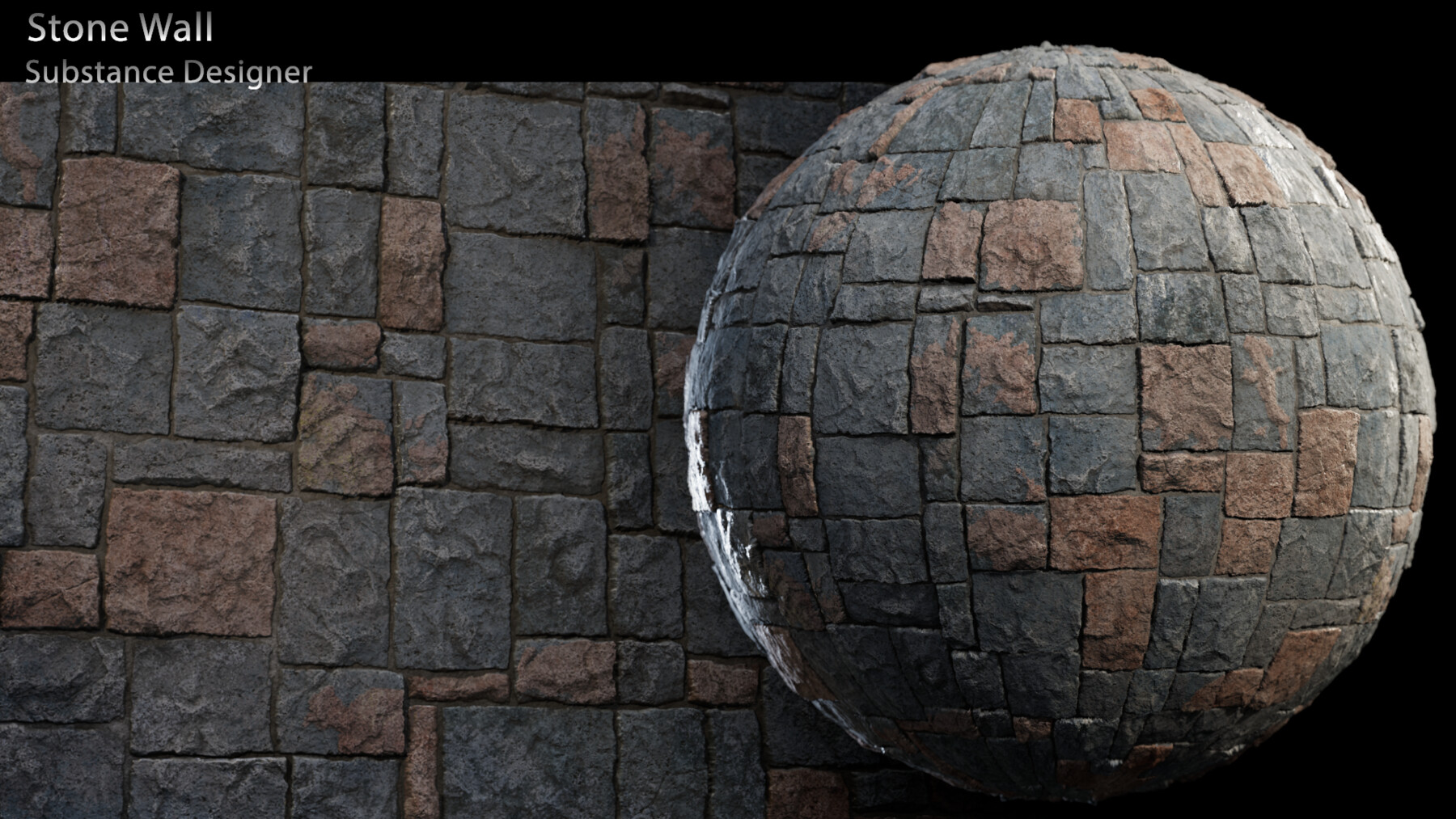 ArtStation - Wall stone | Game Assets