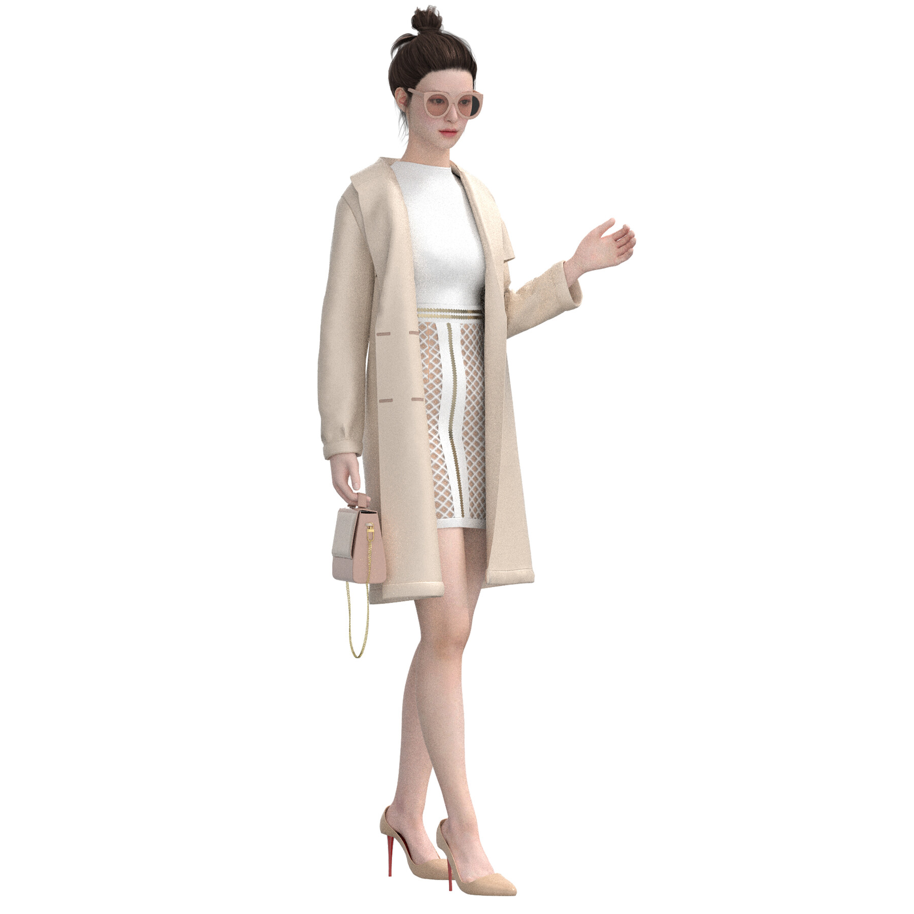 ArtStation - FULL FORMAL SET WOMEN : MARVELOUS / CLO 3D | Resources