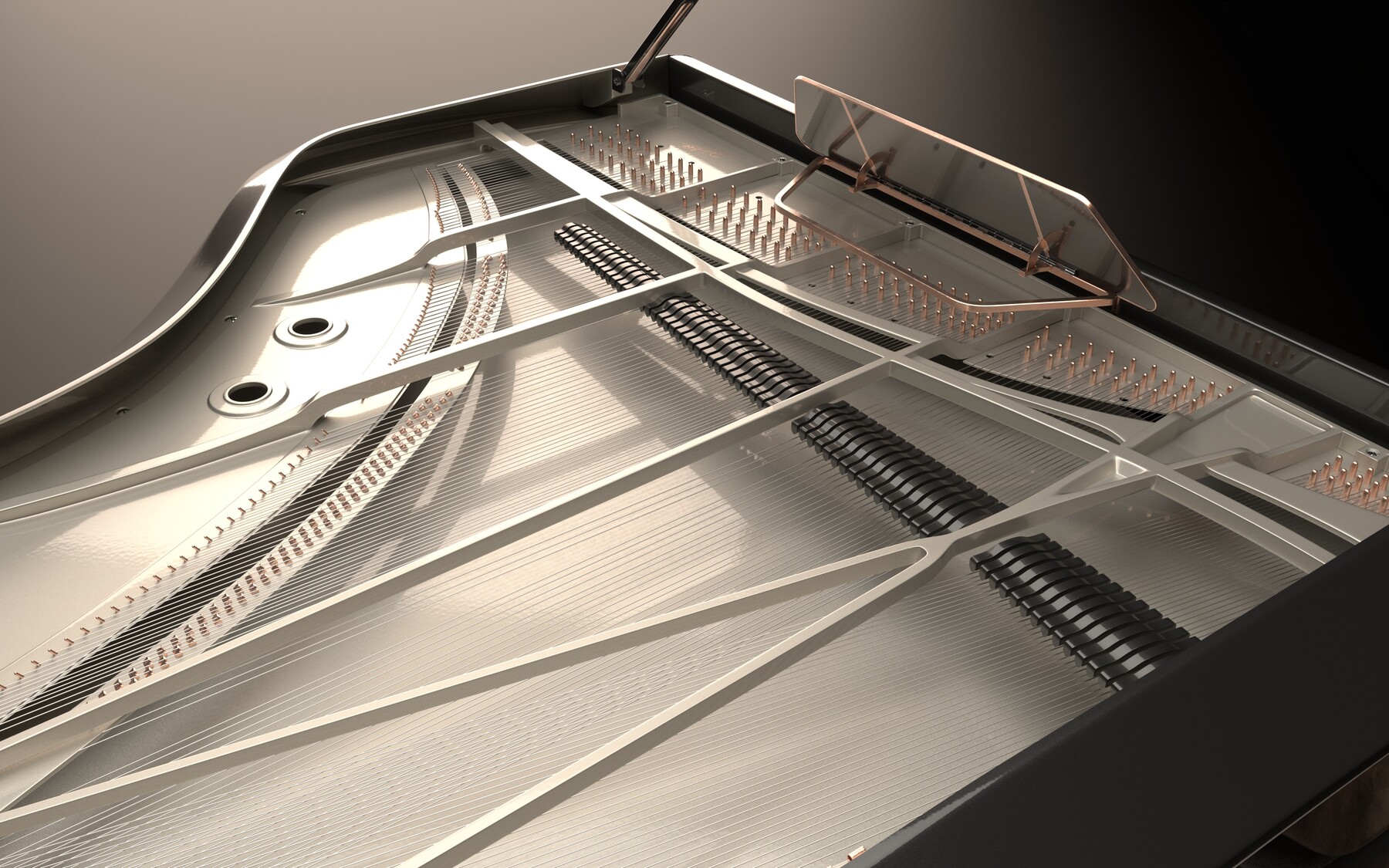 ArtStation - Grand Piano - Original Design | Game Assets