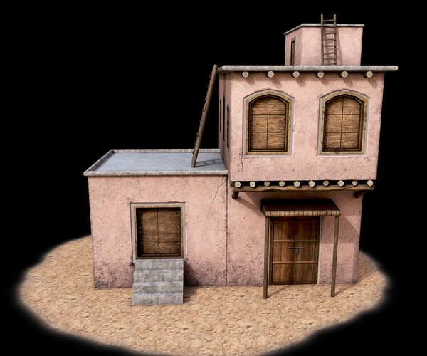 ArtStation - House Game Ready 2 | Game Assets