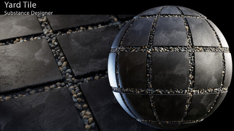 ArtStation - Yard tile | Game Assets