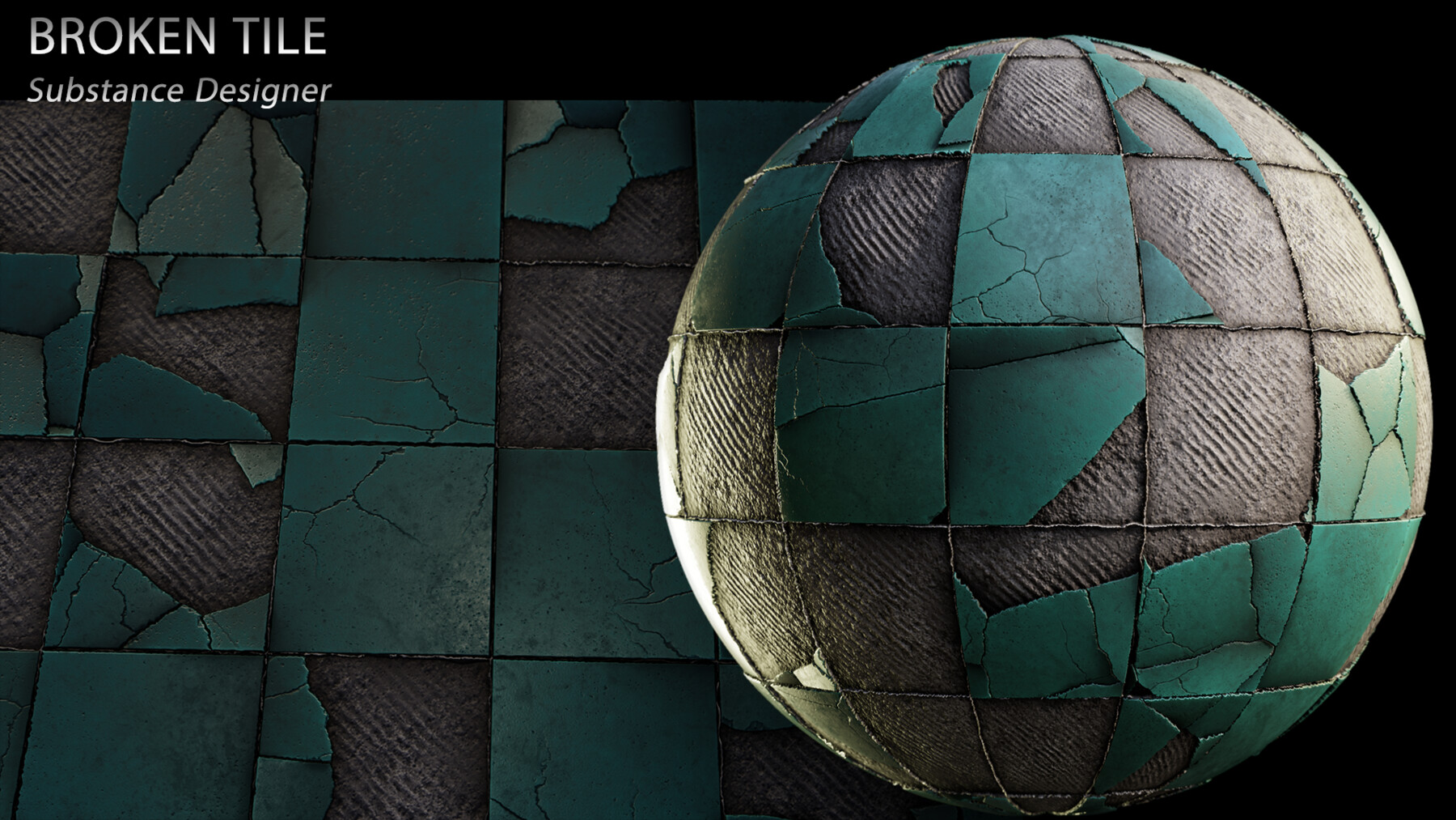 ArtStation - Broken tile | Game Assets