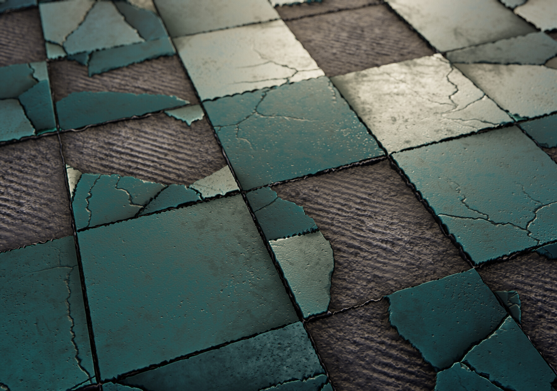 ArtStation - Broken tile | Game Assets