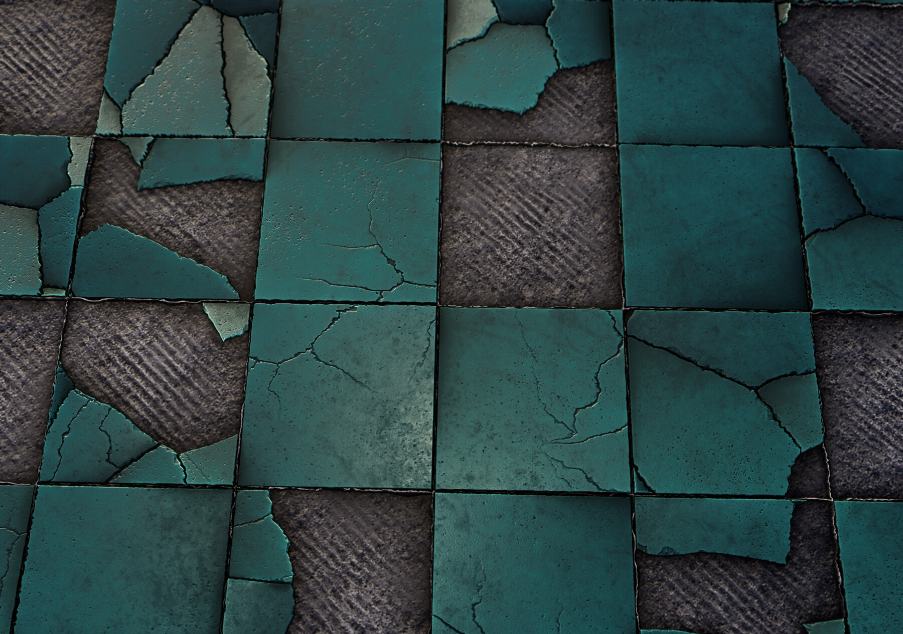 ArtStation - Broken tile | Game Assets