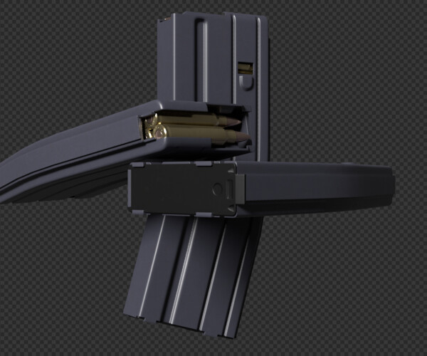 ArtStation - [MWS] AR-15 Stanag Magazine 30rnd | Game Assets