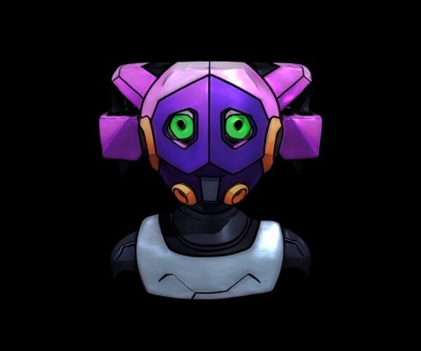ArtStation - love bot and robot kitbash 250 fbx part 4 | Resources