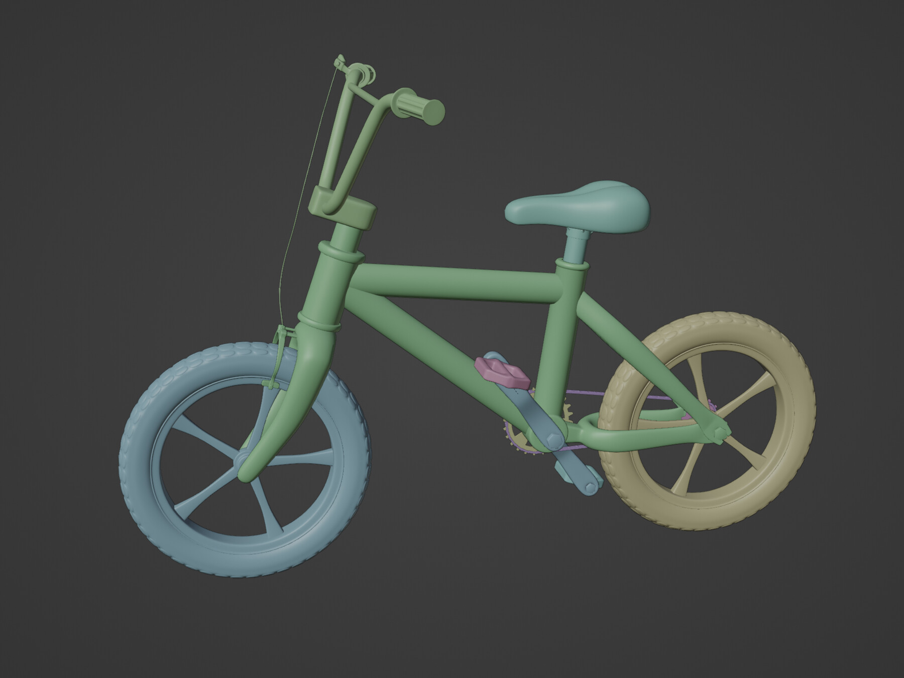 ArtStation - Cartoon Bike | Resources