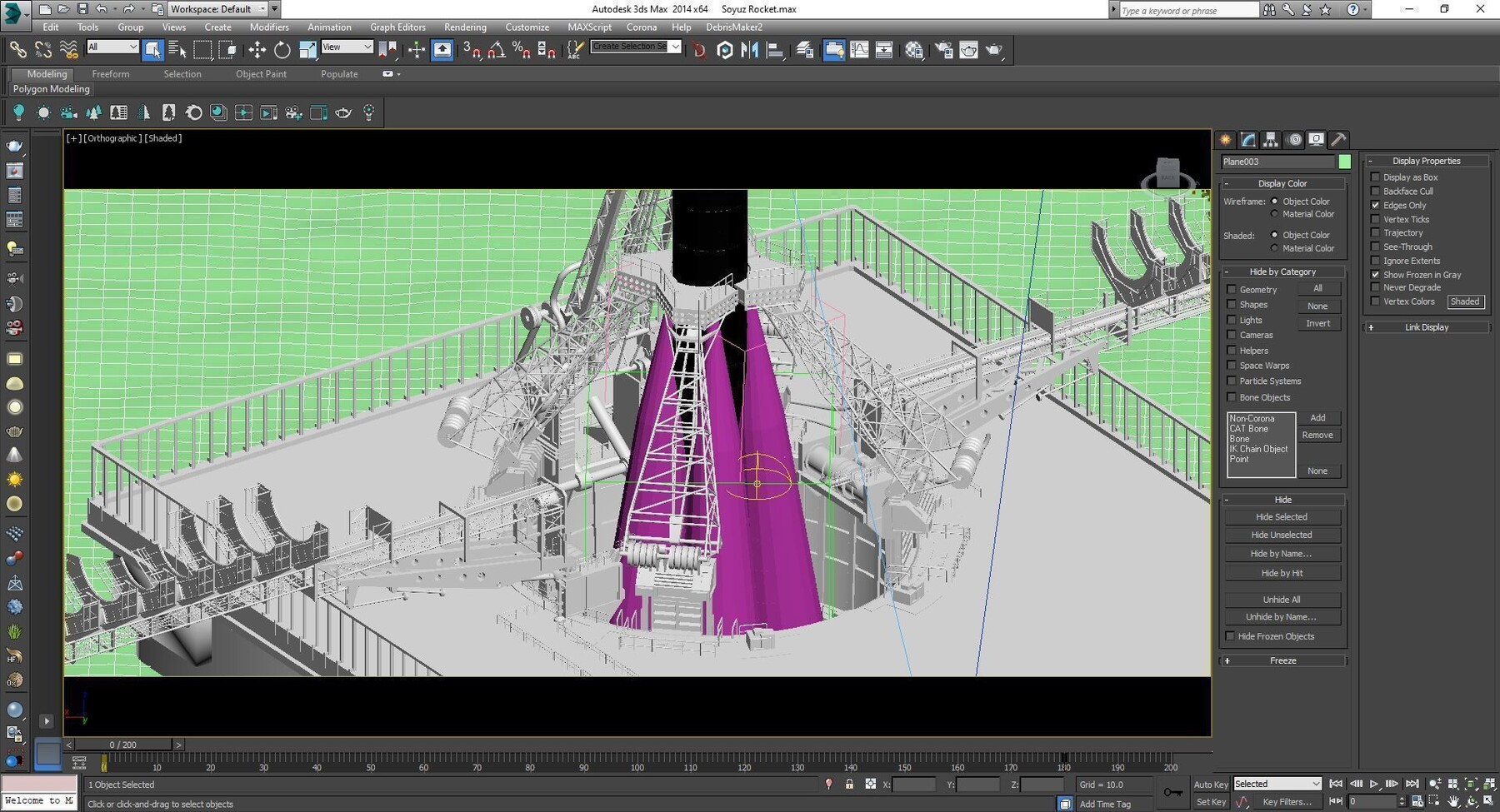 ArtStation - Soyuz Rocket Launch - Animated 3D model | Resources