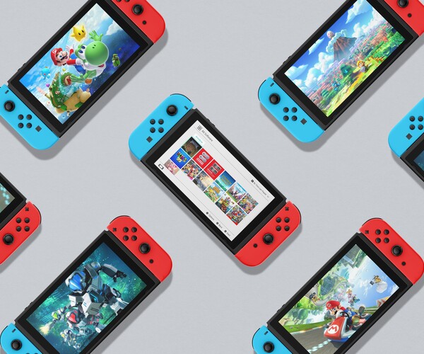 ArtStation - Nintendo Switch Gaming Mockup | Artworks