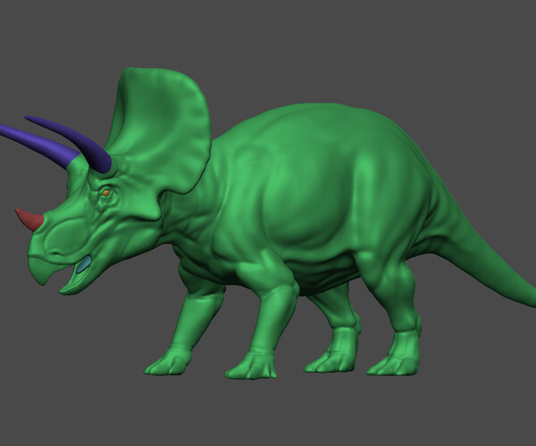 ArtStation - Dinosaur Basemesh 19 | Resources