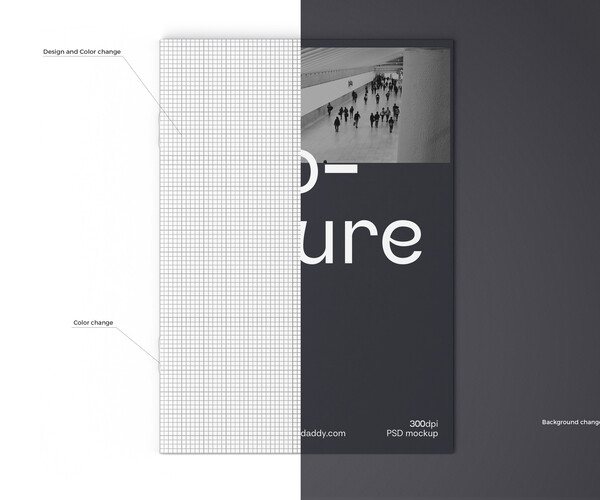 ArtStation - A4 Brochure Mockup | Resources