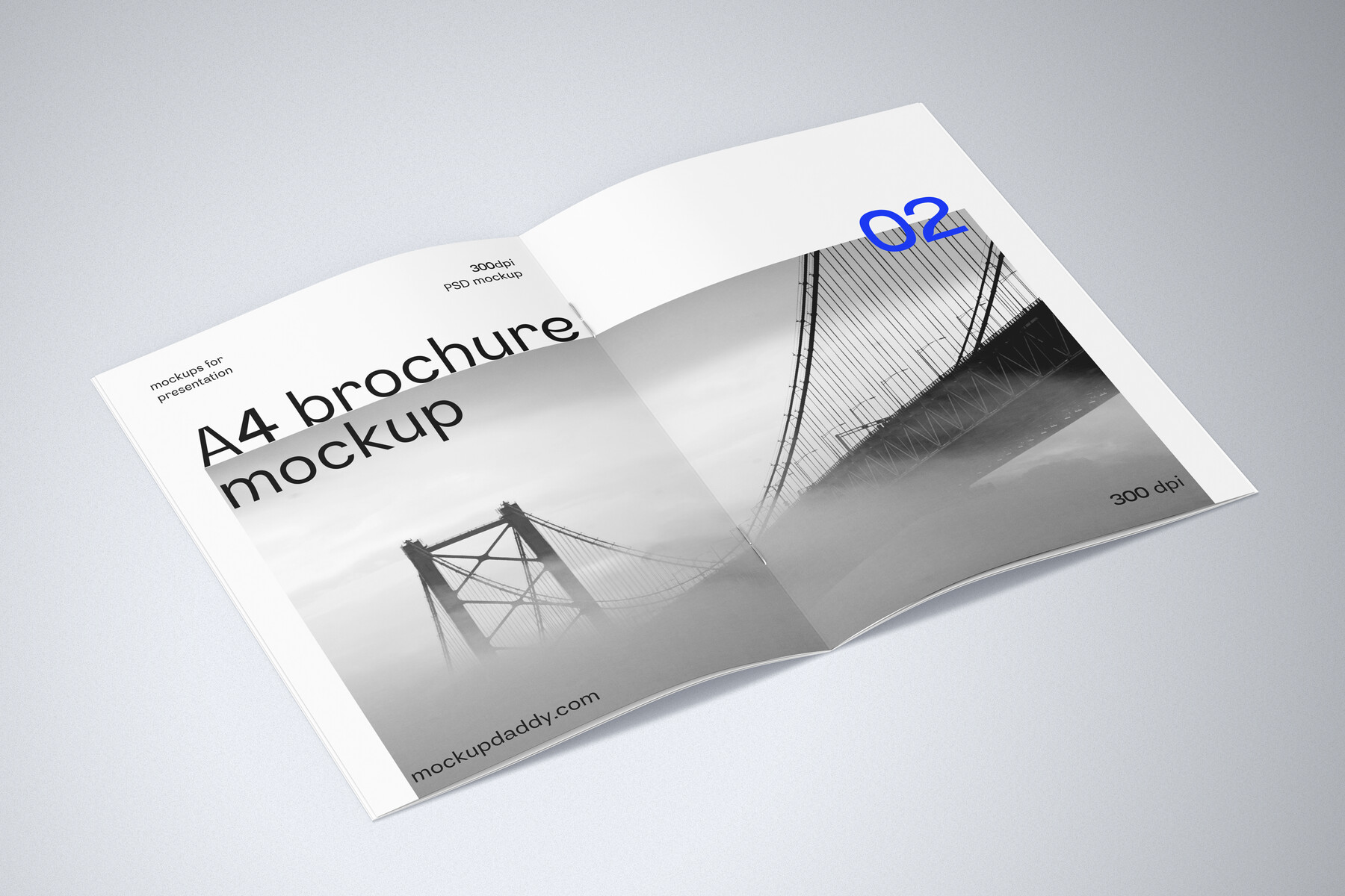 ArtStation - A4 Brochure Mockup | Resources