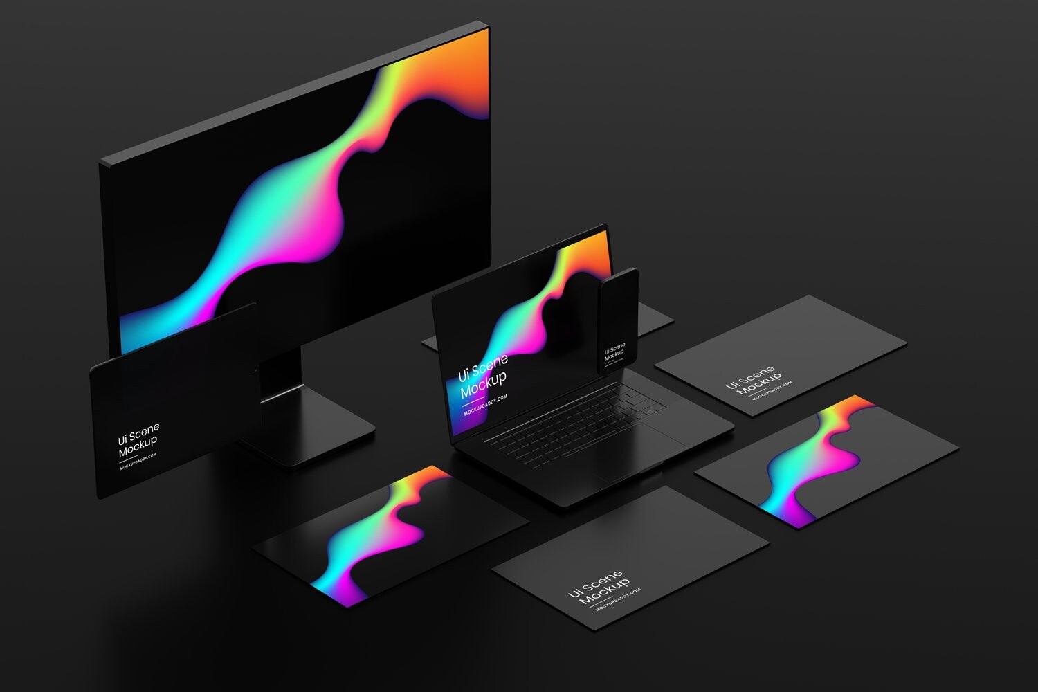 ArtStation - Black Devices Mockup | Resources