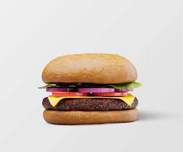 ArtStation - Burger Box & Wrapper Mockup | Resources