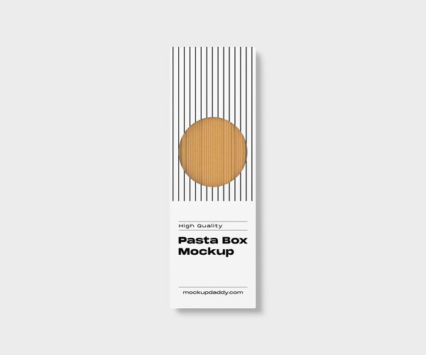 ArtStation - Pasta Packaging Box Mockup | Artworks