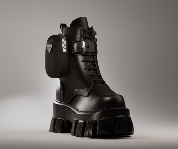 ArtStation - Monolith PRADA BOOT | Game Assets