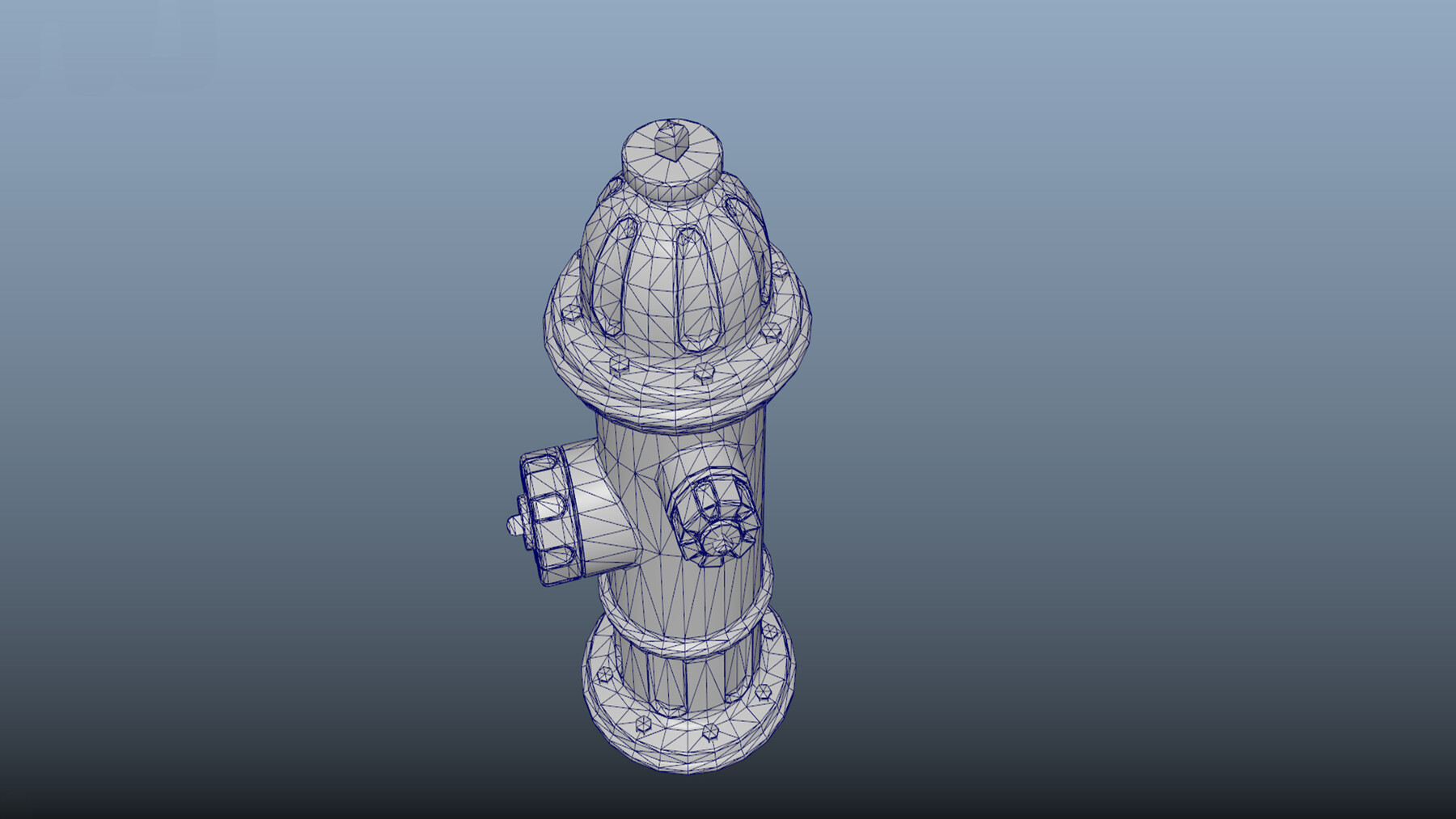 ArtStation - Hydrant PBR game ready Low-poly 3D model | Resources