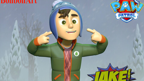 ArtStation - Jake - PAW Patrol | Resources