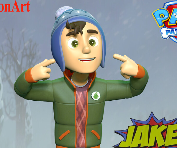 ArtStation - Jake - PAW Patrol | Resources
