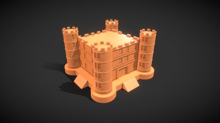 ArtStation - Castle 3D Model | Resources