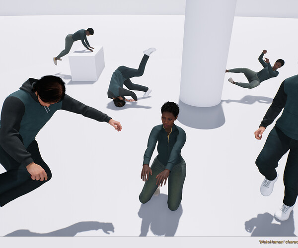 ArtStation - Fighting Animations (Motion-Capture / Metahuman) | Game Assets