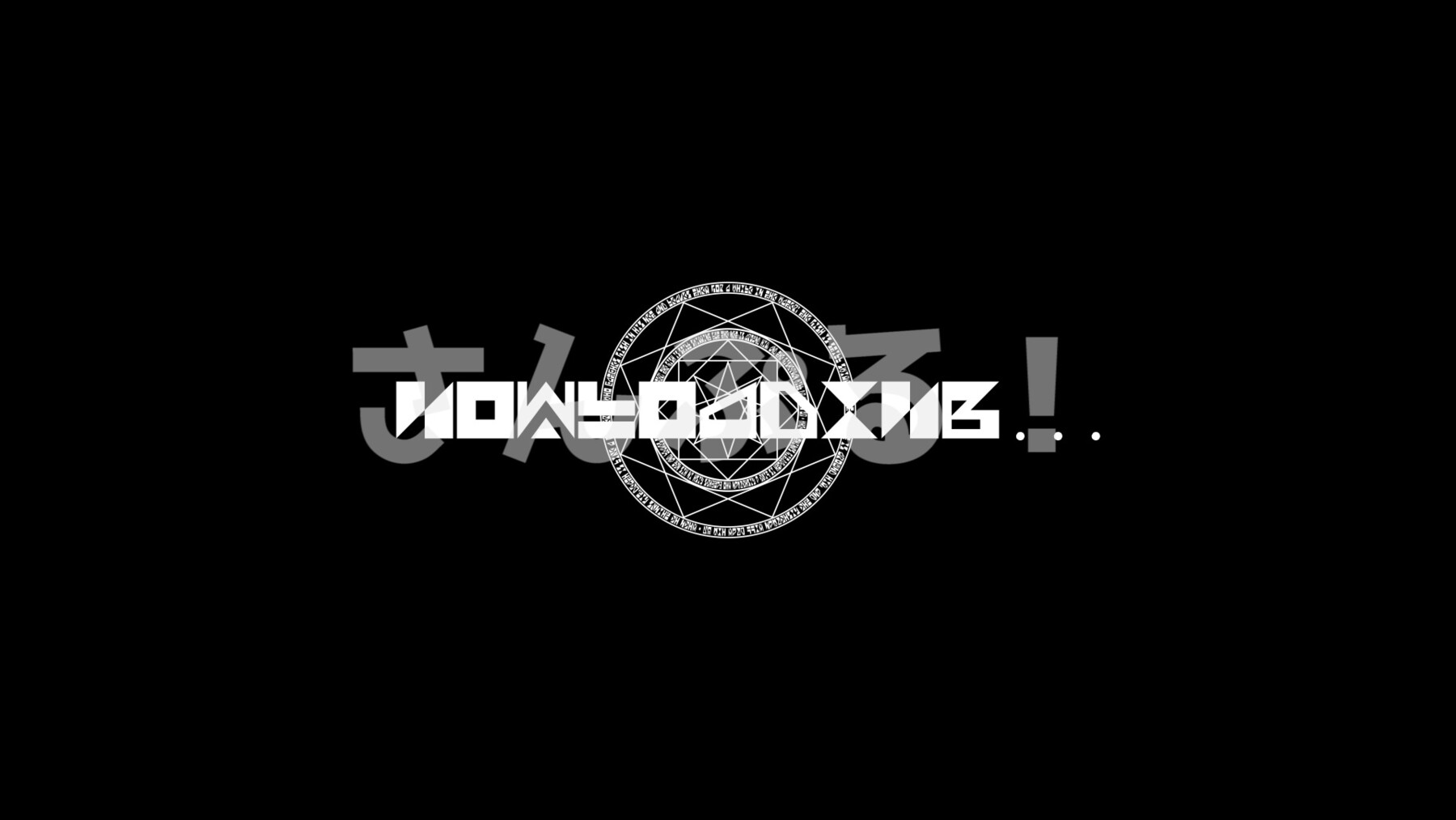 ArtStation - NowLoading [Magic circle] Text animation/OBS/SLOBS ...