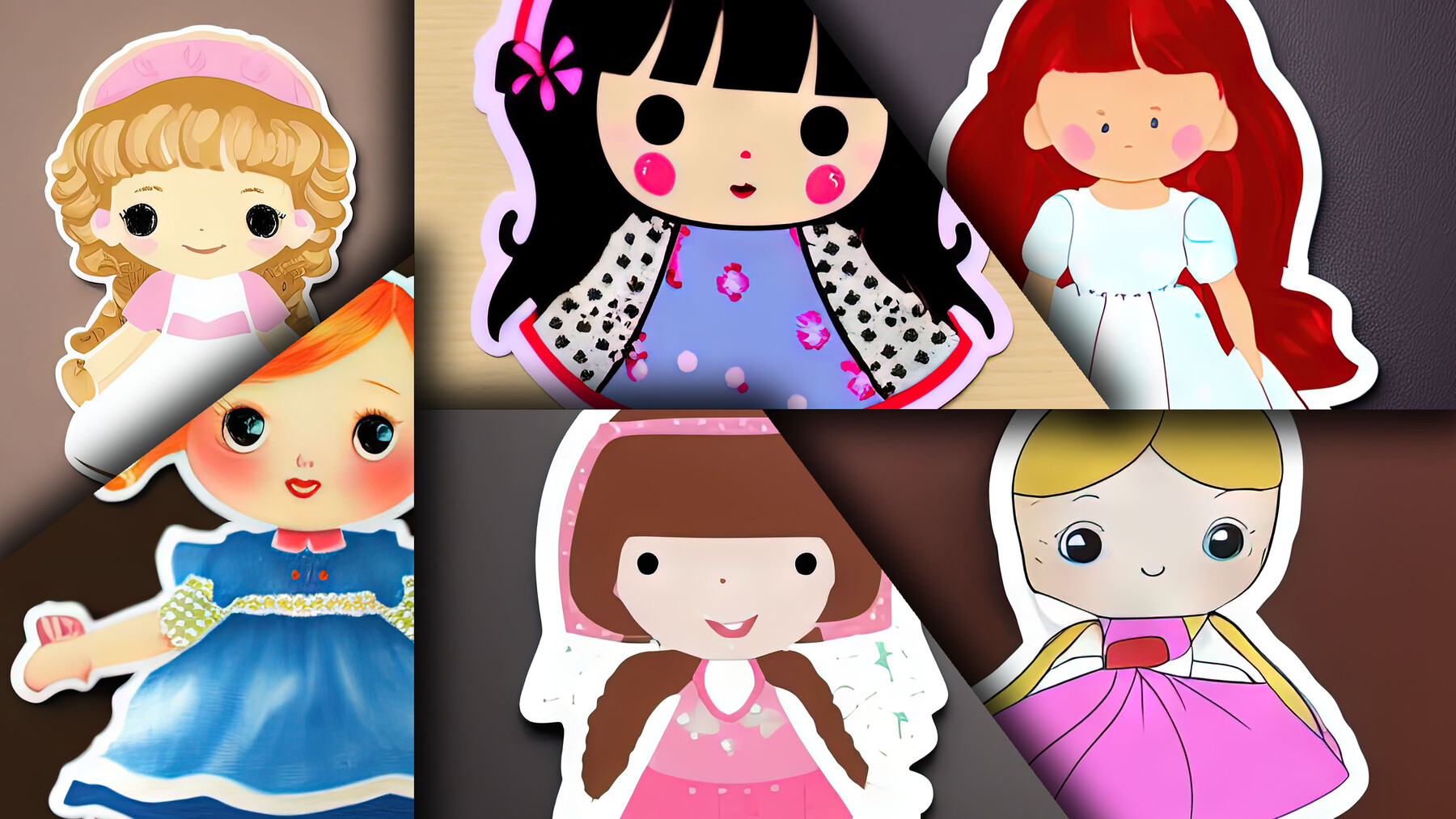 ArtStation - 212 doll sticker(More Than 4K Resolution) | Artworks