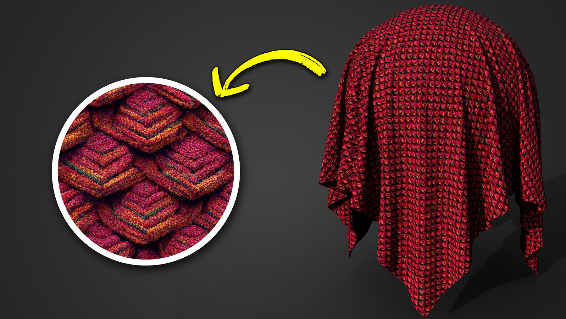 ArtStation - 100 Seamless Fabric Pattern Vol.06 + Video Tutorial | Brushes