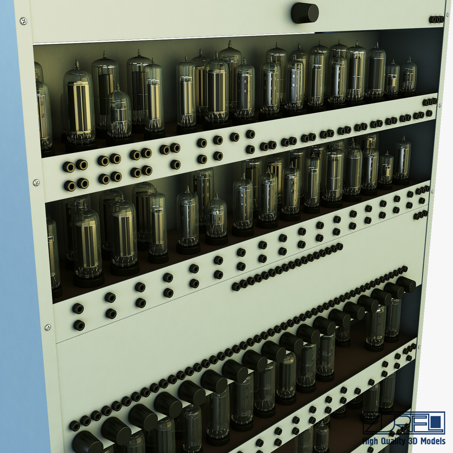ArtStation - Vacuum Tube Computer v 1 | Resources