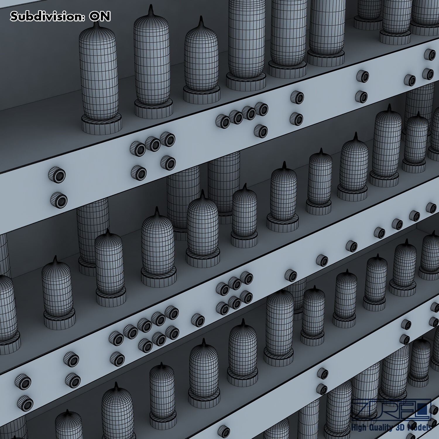 ArtStation - Vacuum Tube Computer v 1 | Resources
