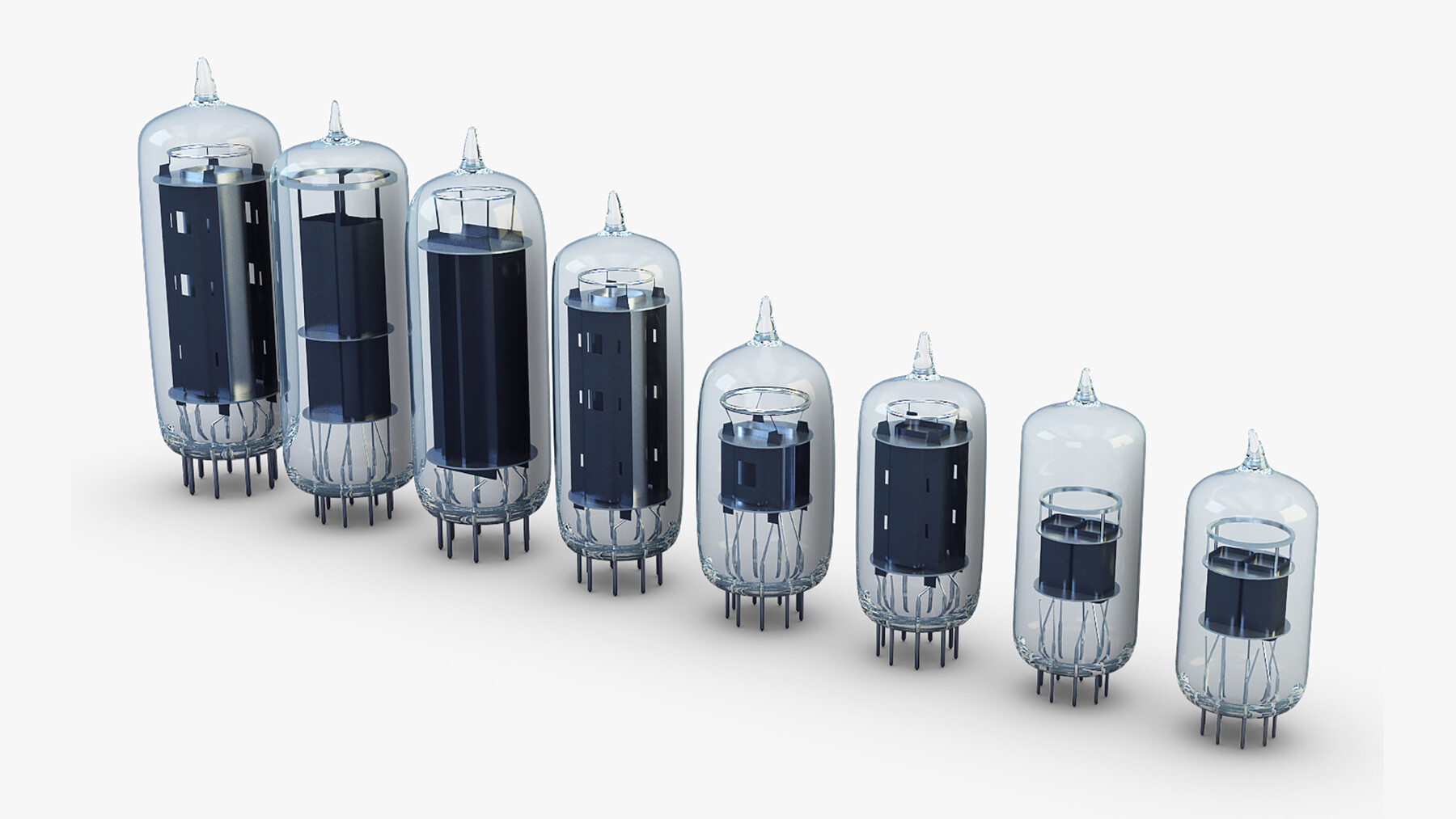 ArtStation - Vacuum Tubes Set | Resources
