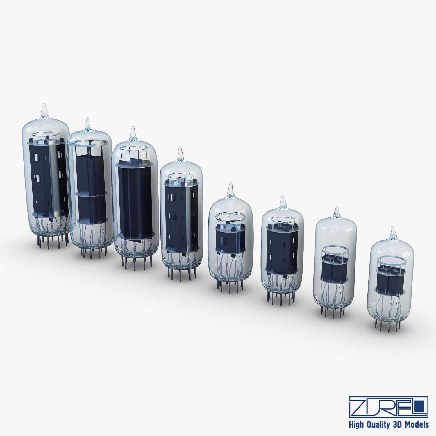 ArtStation - Vacuum Tubes Set | Resources