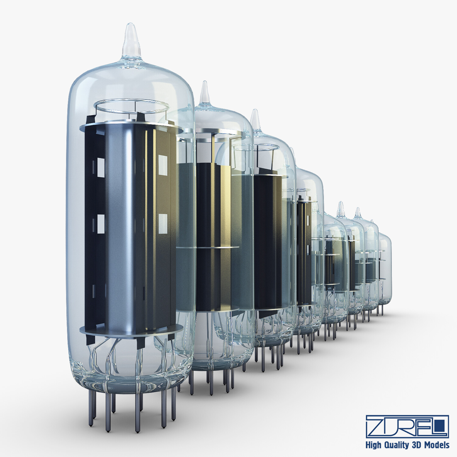 ArtStation - Vacuum Tubes Set | Resources