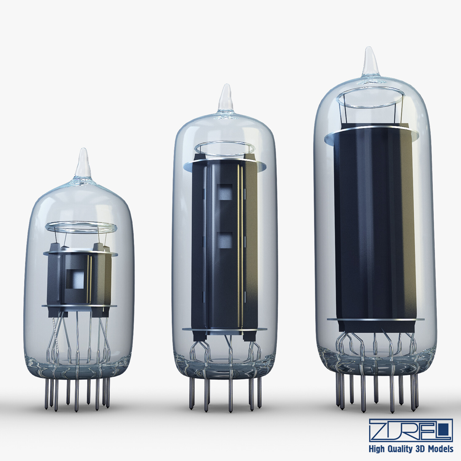 ArtStation - Vacuum Tubes Set | Resources