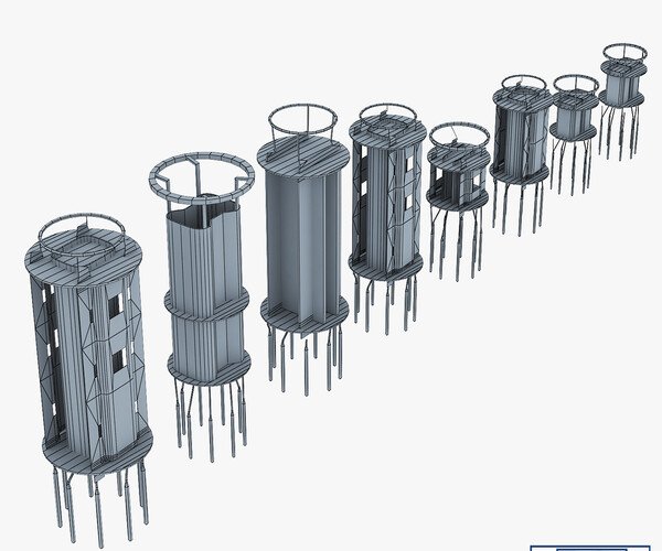 ArtStation - Vacuum Tubes Set | Resources