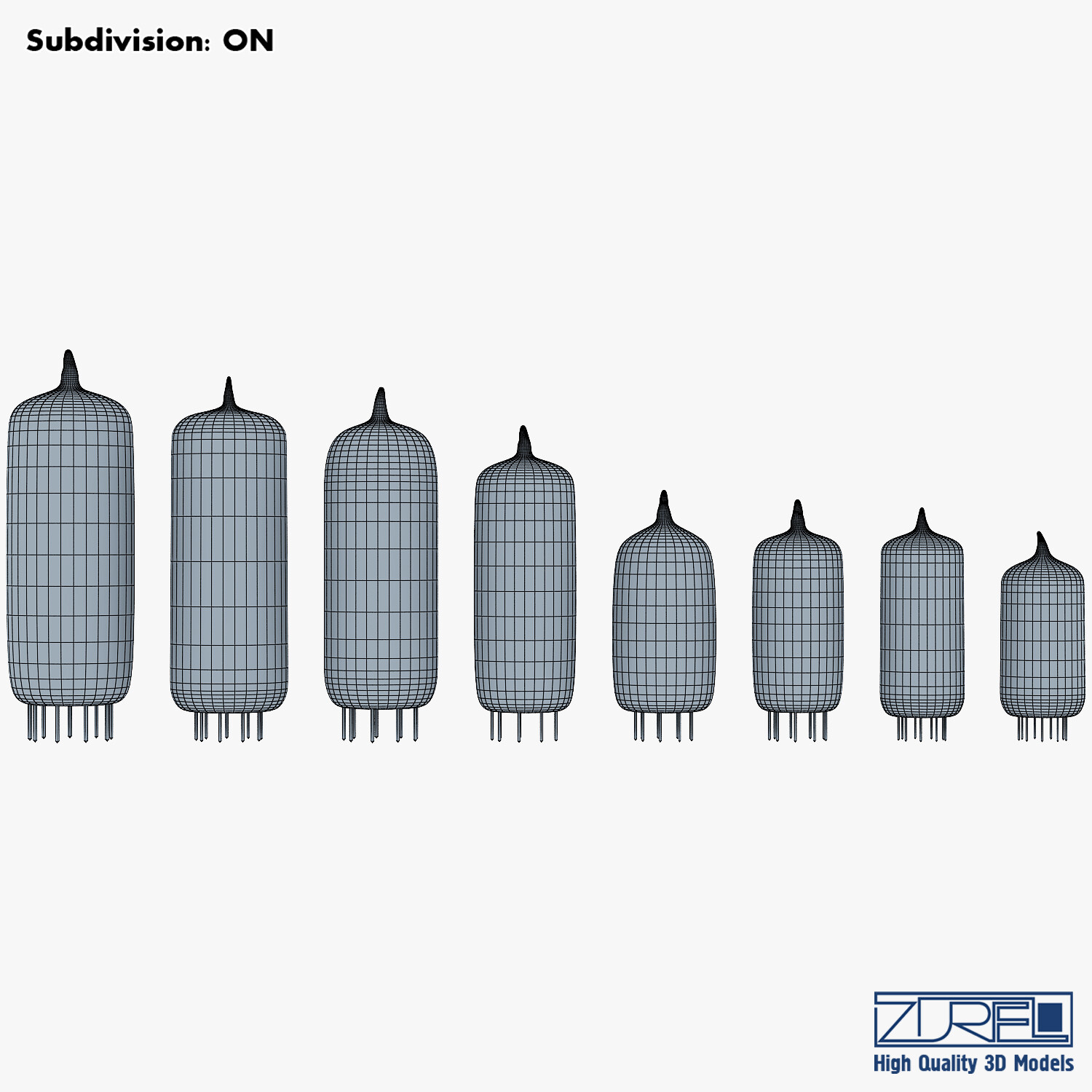 ArtStation - Vacuum Tubes Set | Resources