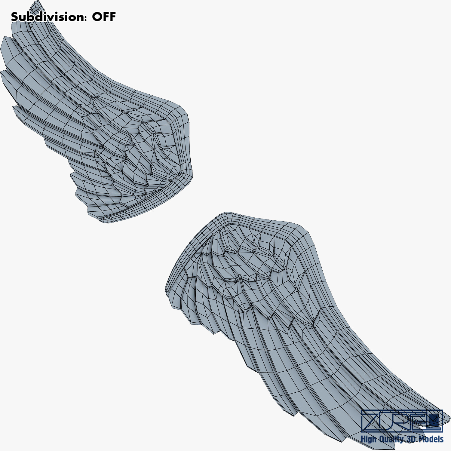 ArtStation - Eagle Wings Gold v 1 | Resources