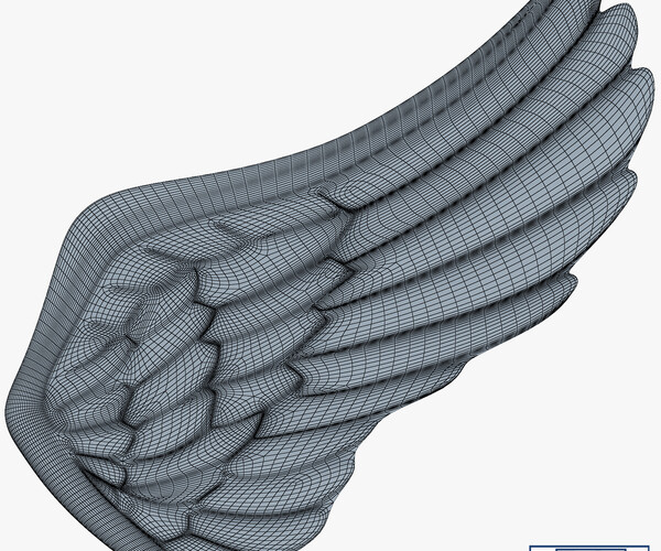 ArtStation - Eagle Wings Gold v 1 | Resources