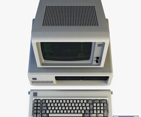 ArtStation - IBM 5150 Personal Computer | Resources
