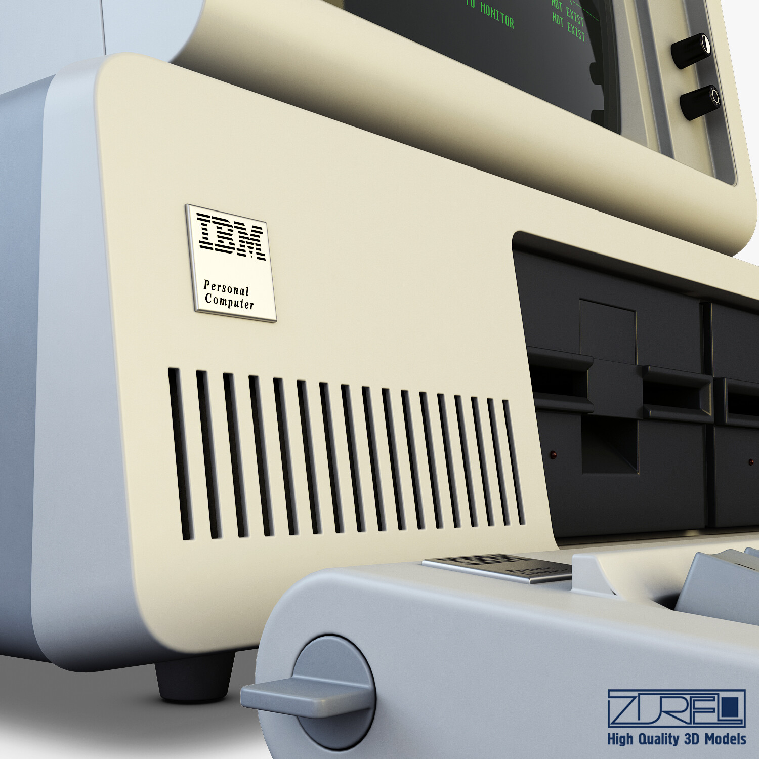 ArtStation - IBM 5150 Personal Computer | Resources
